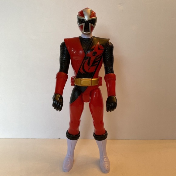 Power Ranger Toys Power Rangers Super Ninja Steel Red Ranger 2 9888